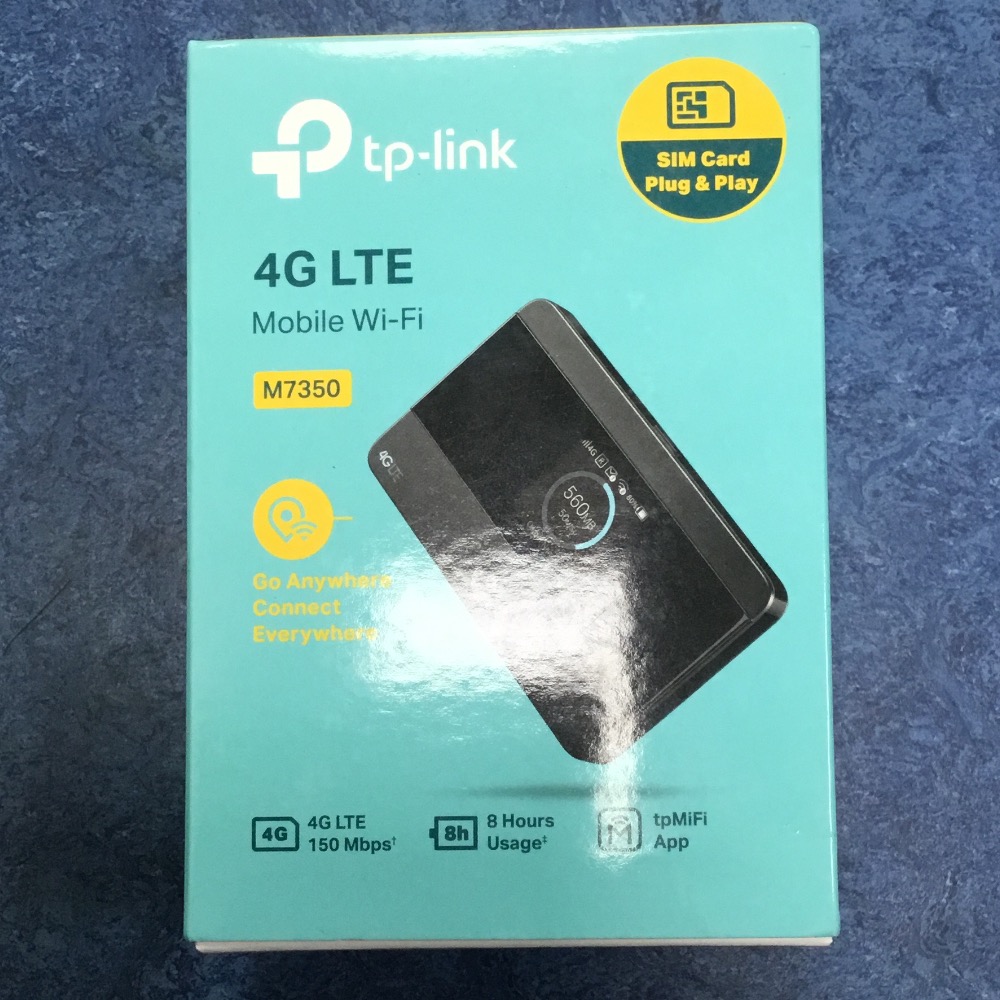 Pre-owned TP LINK TP-Link M7350 4G LTE Mobile Wi-Fi Router - Own4Less